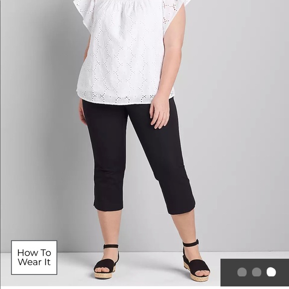 Renuar | Pants & Jumpsuits | Renuar Black Pull On Capri Comfort Pant 6 ...